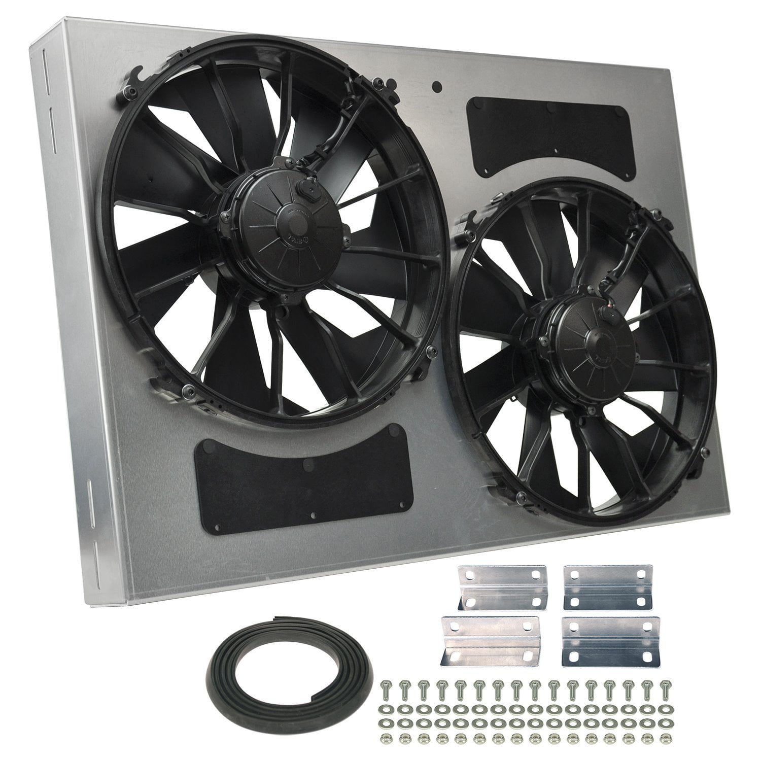 Derale 16842 Electric Radiator Fan Shroud Kit - Walmart.com