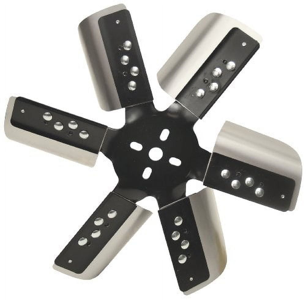 Derale 17015 Heavy Duty Fan Blade Series 1000 15" Stainless Steel Flex ...