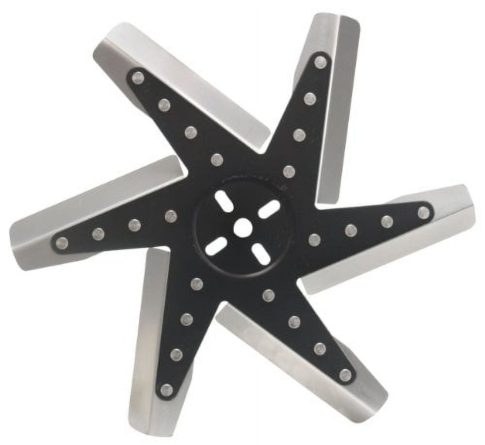 Derale 19315 15" High Performance Stainless Steel Flex Fan Reverse ...