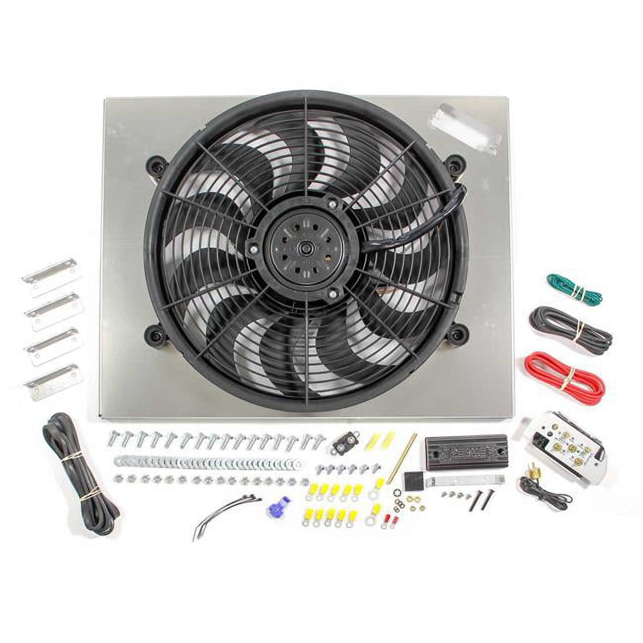Derale 66822 Electric Radiator Fan Shroud Kit - Walmart.com