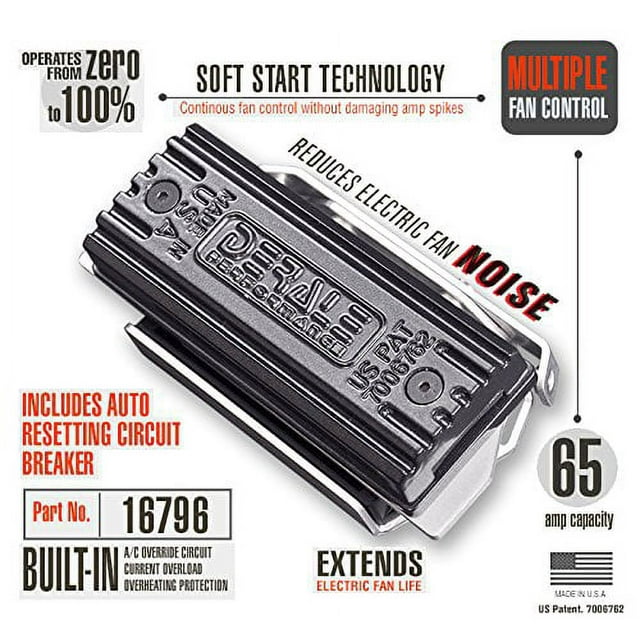 Derale DER16796 Fan Controller Pulse with Modulation - Walmart.com