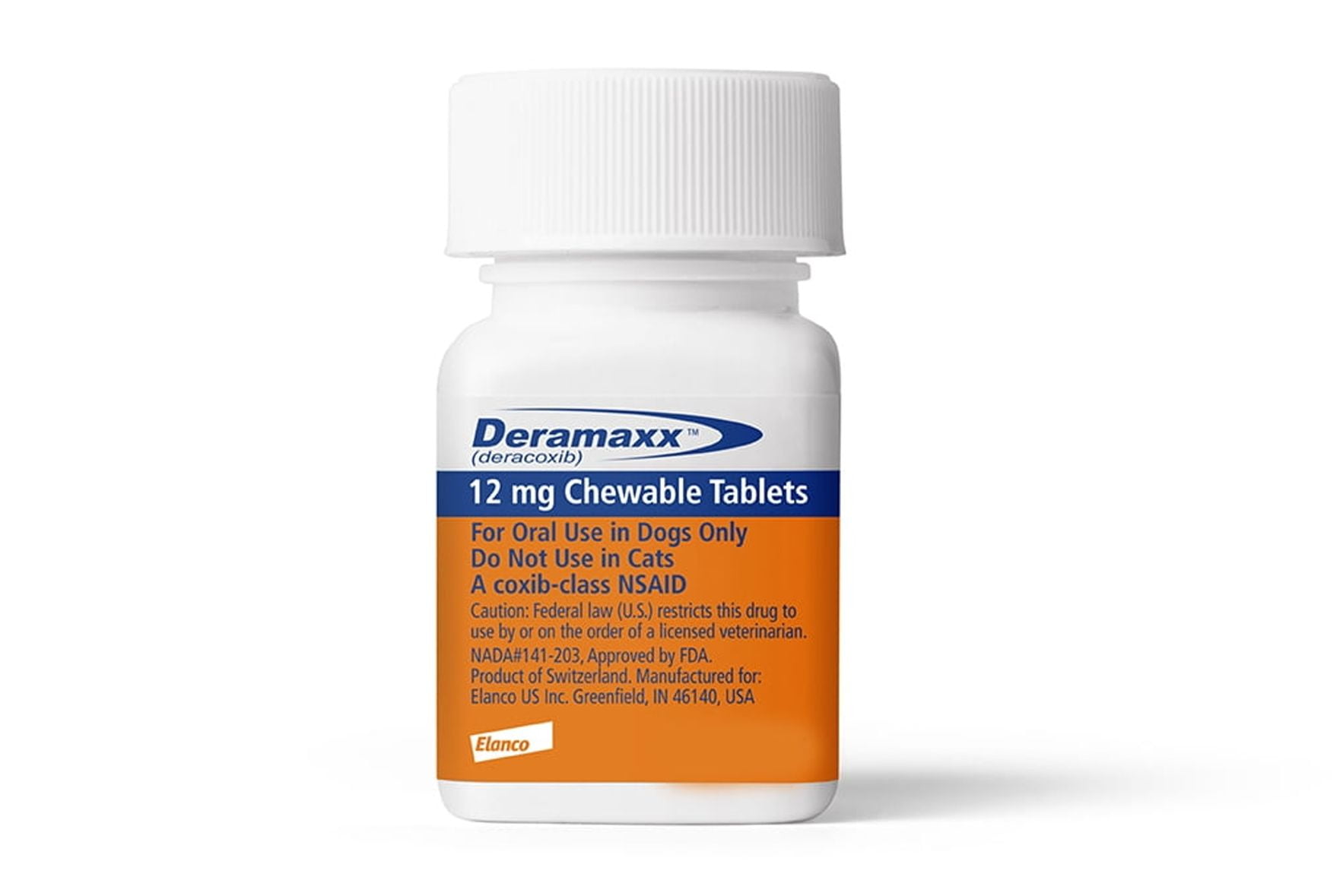 Deramaxx - 90 tablet bottle (12 mg) - Walmart.com