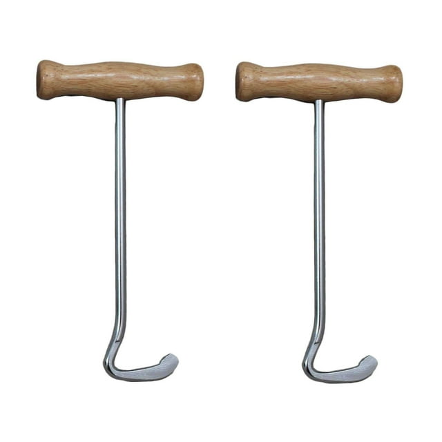 "Derby Originals Boot Pull Hooks with Wooden Handles, English Riding ...