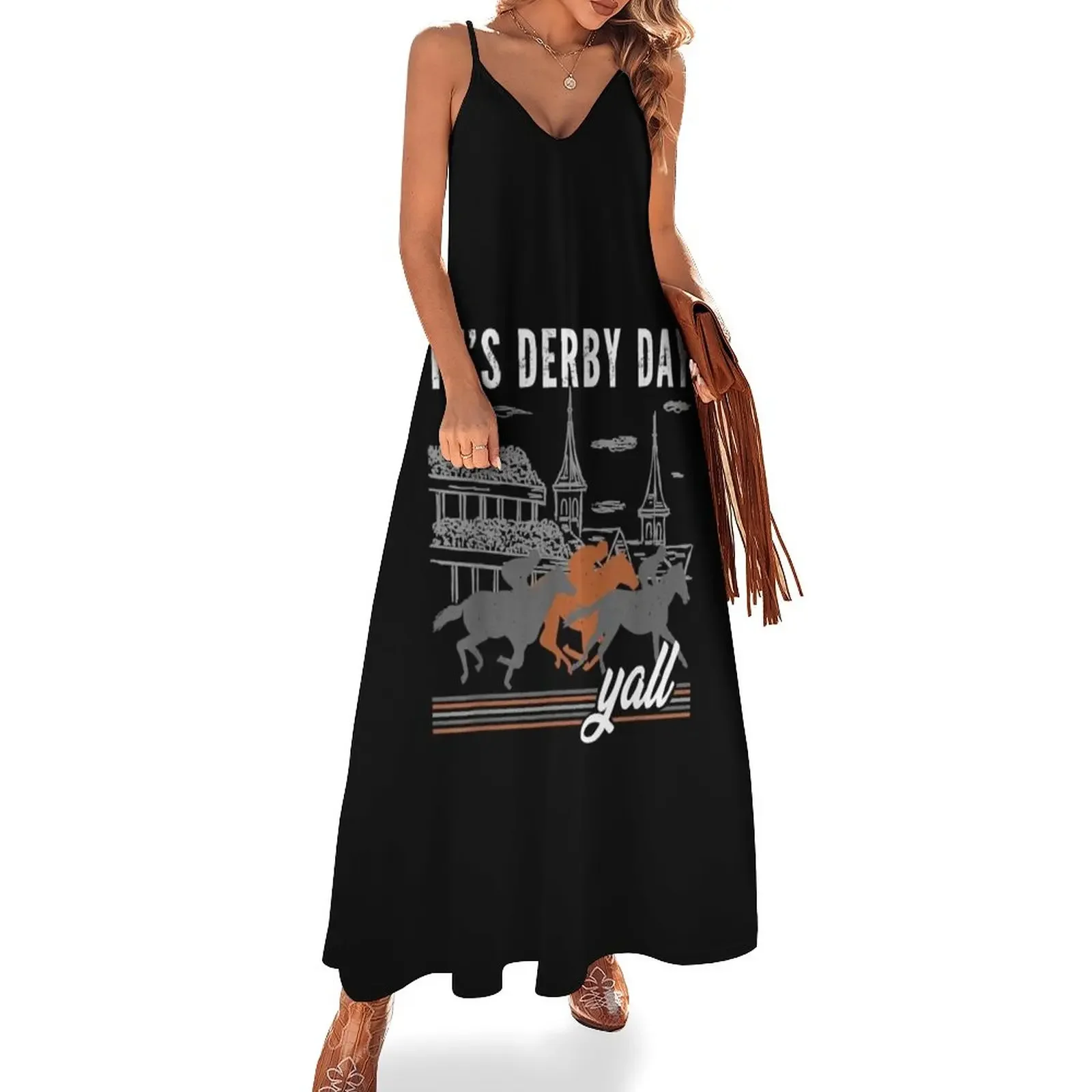 Derby Day 2022 Derby Kentucky horse derby dresses Suit Sleeveless Dress ...