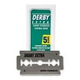 Derby Extra Safety Steel Shaving Double Edge Razor Blades, 100 Count ...
