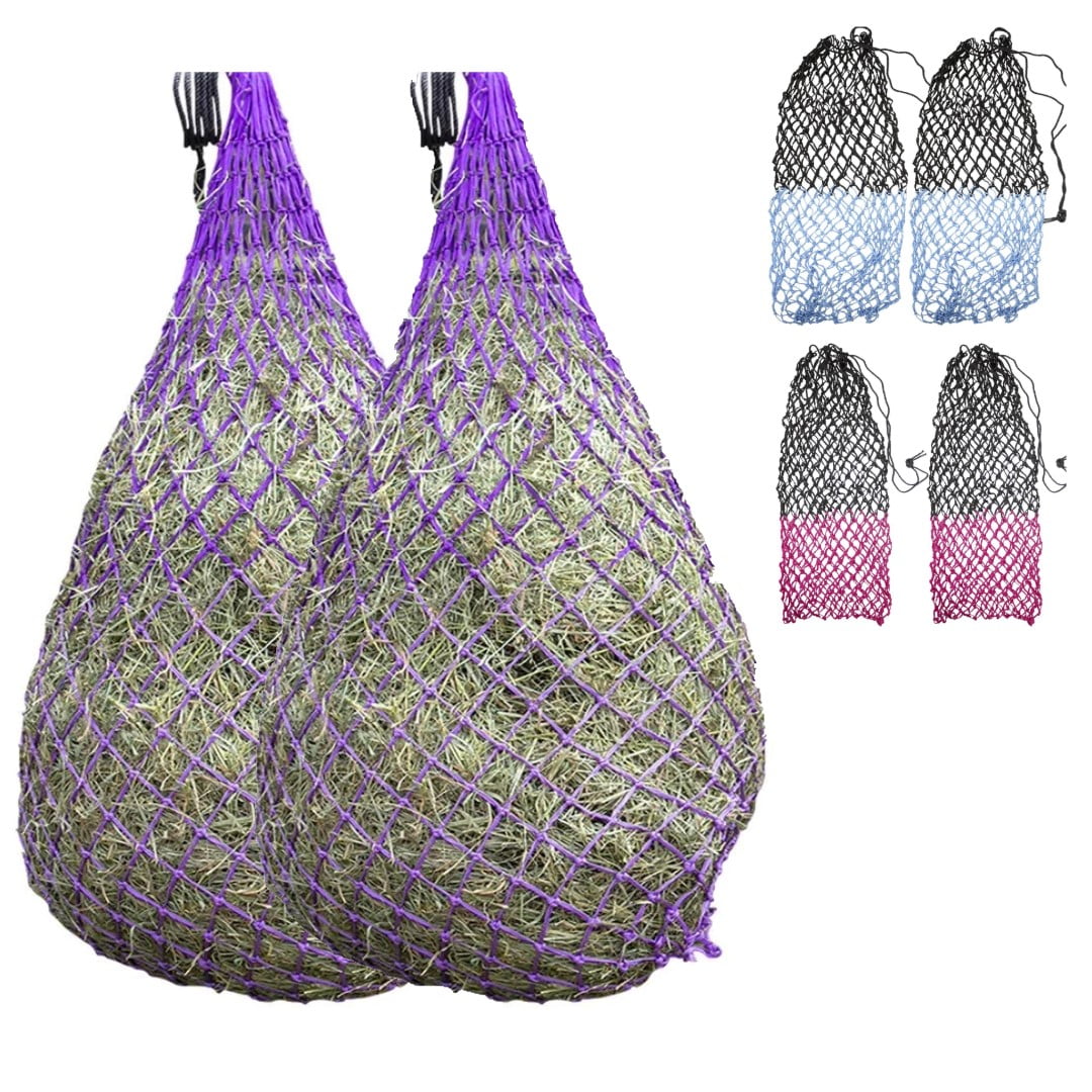 Derby Originals 56” Superior Slow Feed Soft Mesh Hanging Hay Net for ...