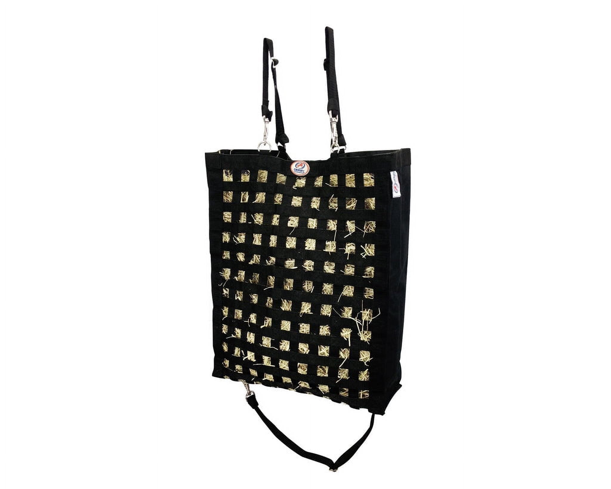 Derby Originals Nylon 1” Slow Feed Horse Hay Bag with Super Tough ...