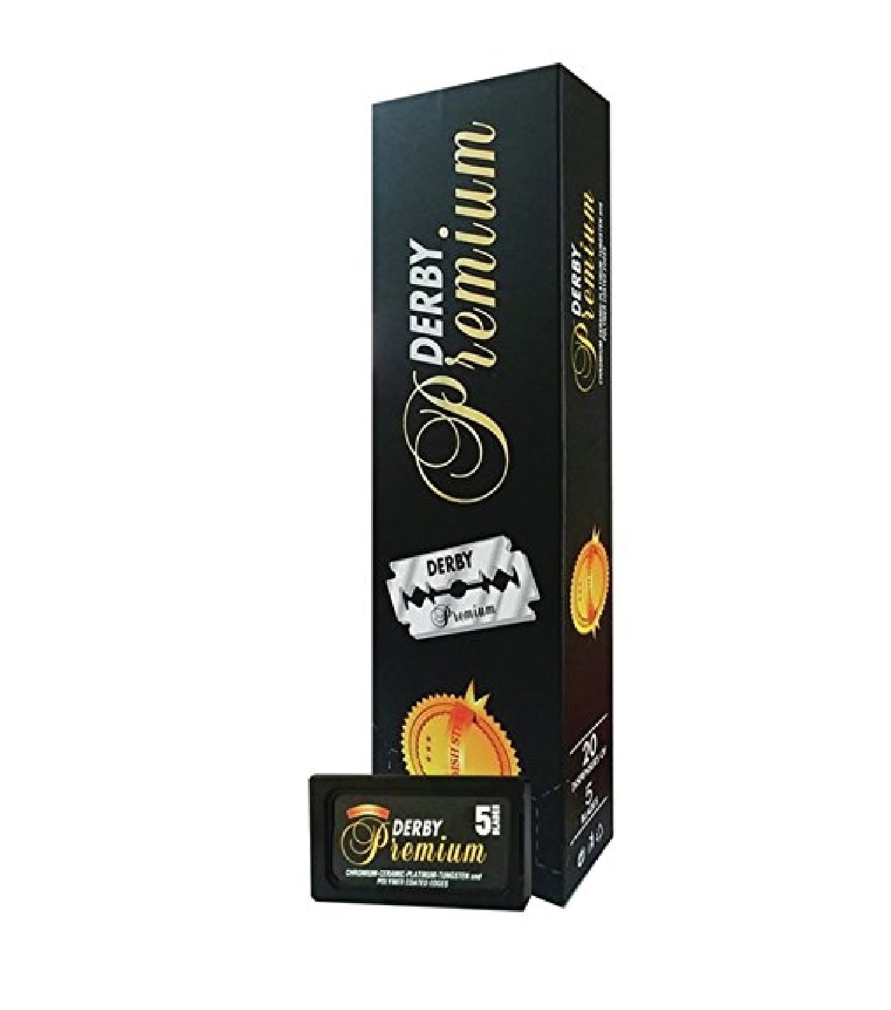 Derby Premium Stainless Steel Safety Shaving Double Edge Razor Blades ...