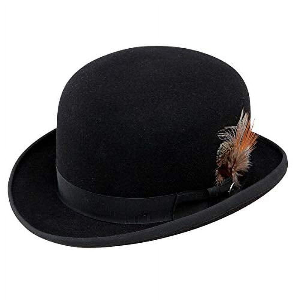 Derby - Stetson Wool Felt Derby Hat - Walmart.com
