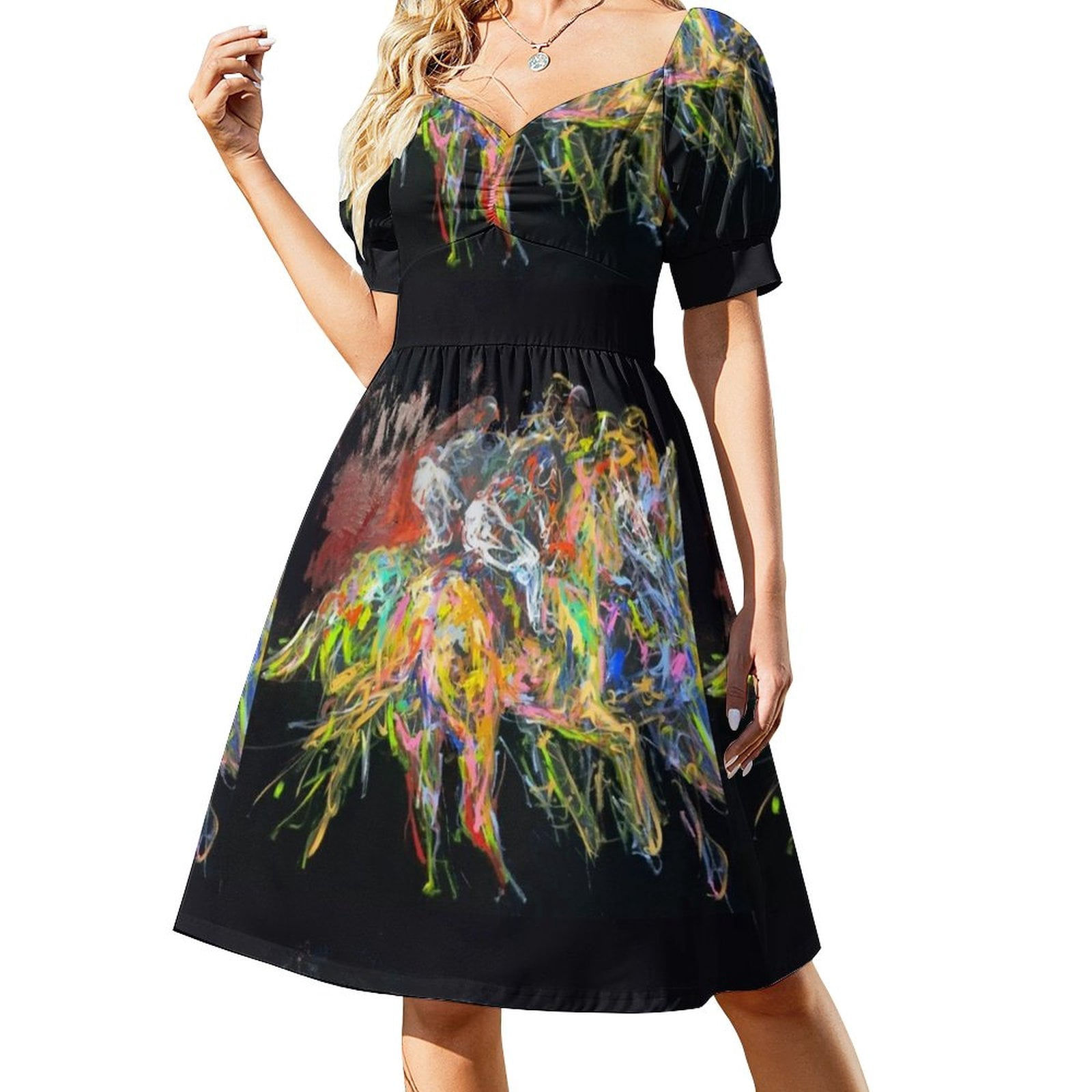 Derby abstract Dress elegant guest wedding dress Bride dresses evening ...
