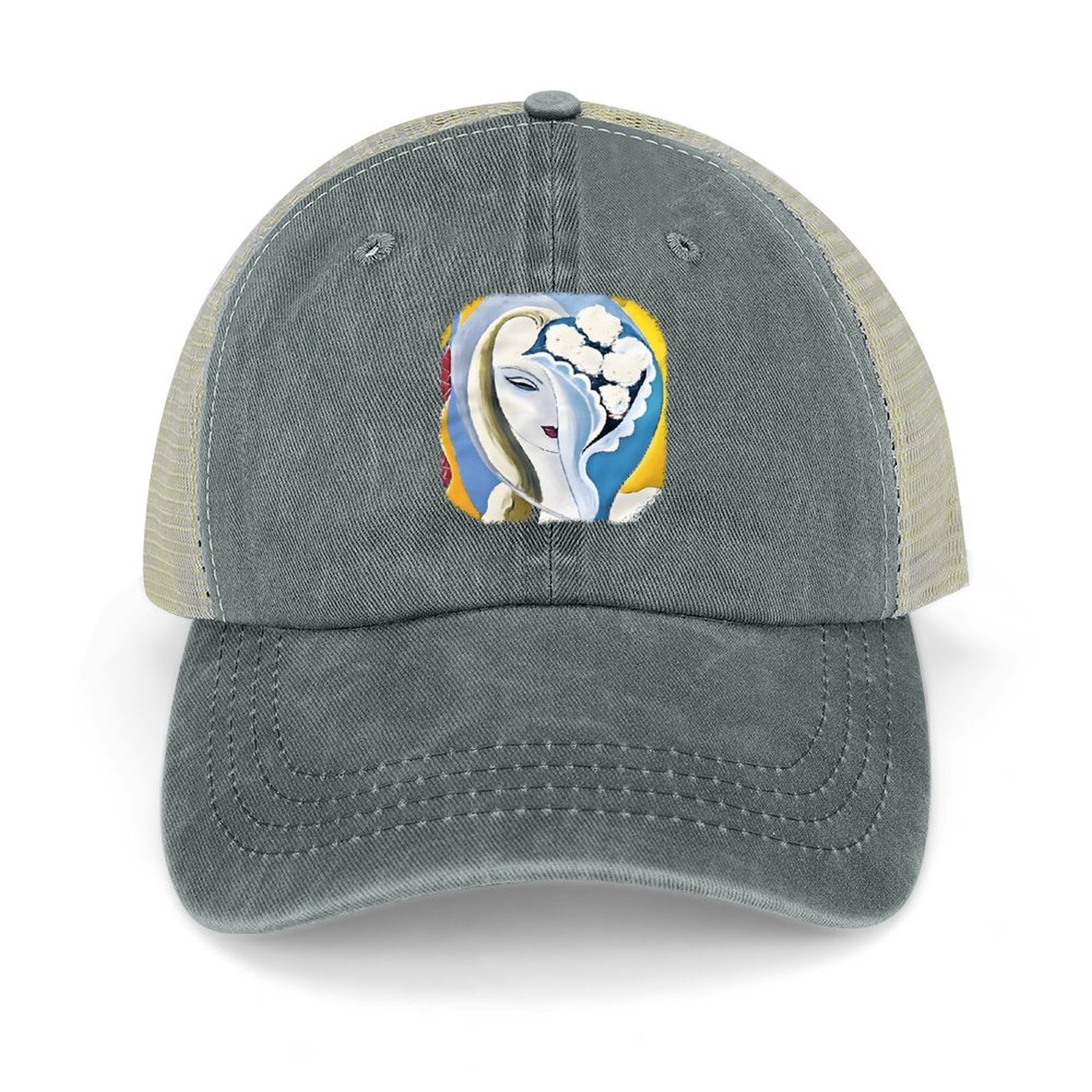 Derek And The_Dominos Effortless Gray Hat Adjustable Funny Fashion ...