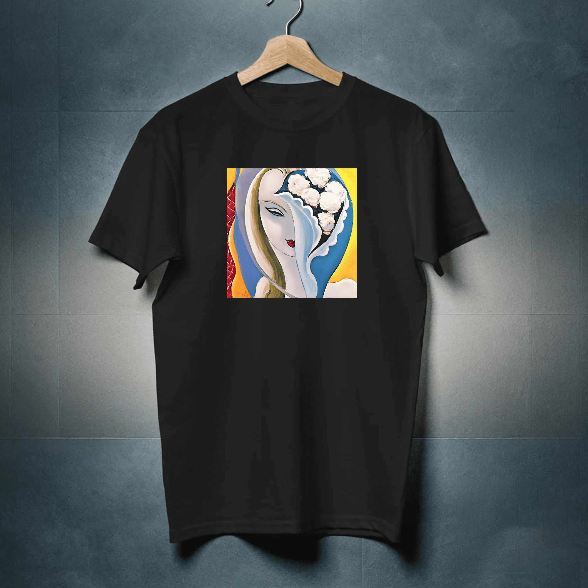 Derek And The Dominos Layla Album Cover Rock Music Graphic Tee unisex ...