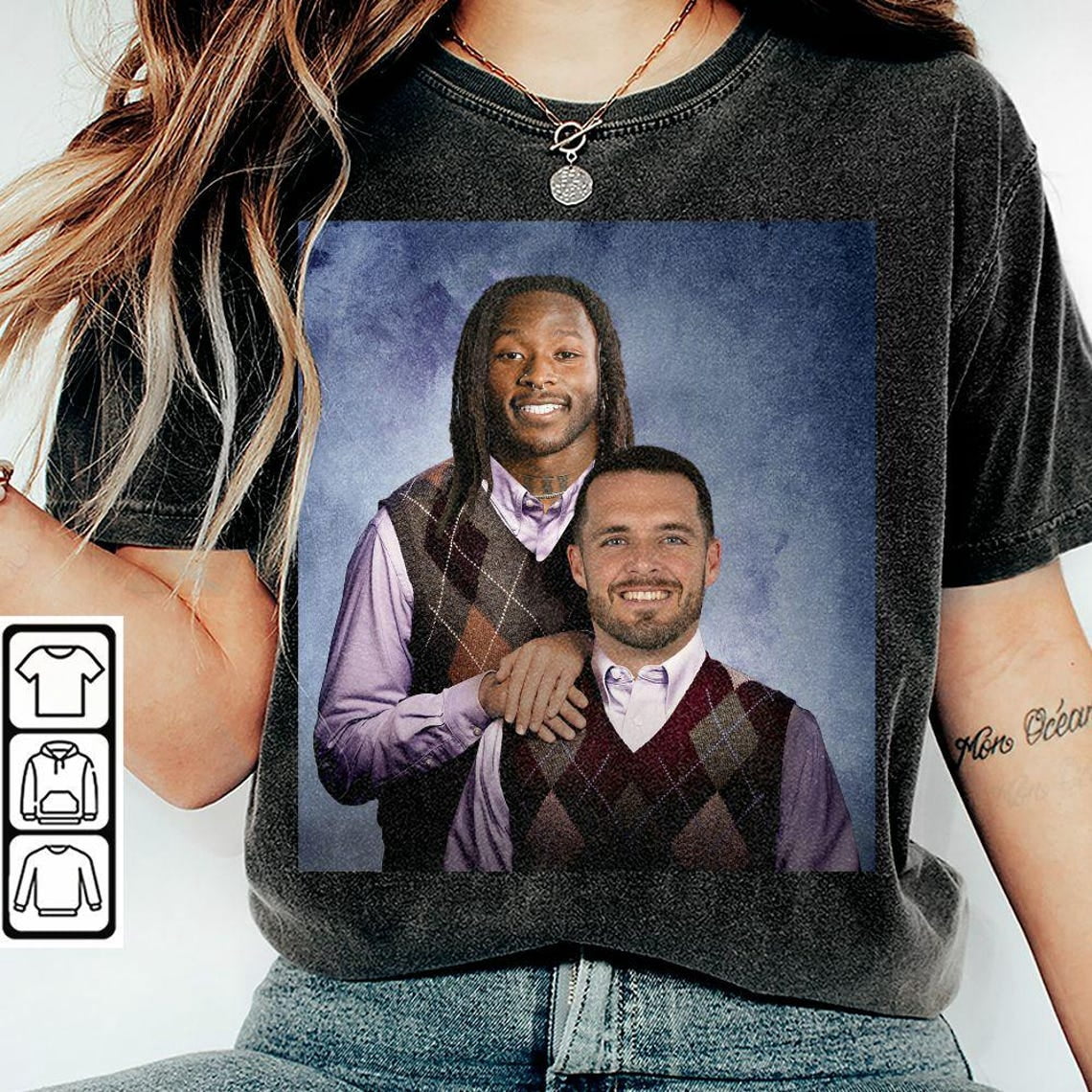 Derek Carr Alvin Kamara Shirt, Football Step Bros Shirt, Funny Gift ...