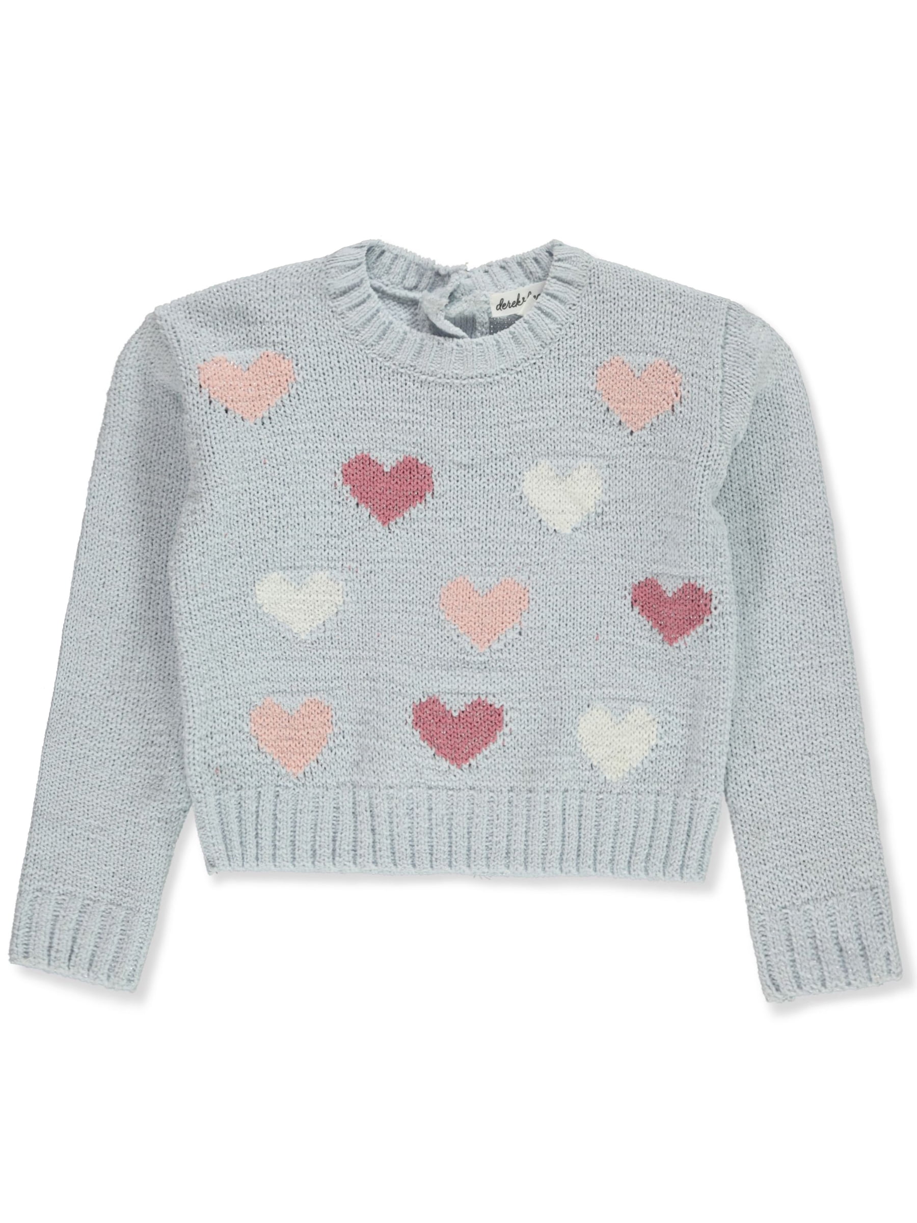 Derek Heart Girls' Chenille Sweater Color: blue Size: 5 - Walmart.com
