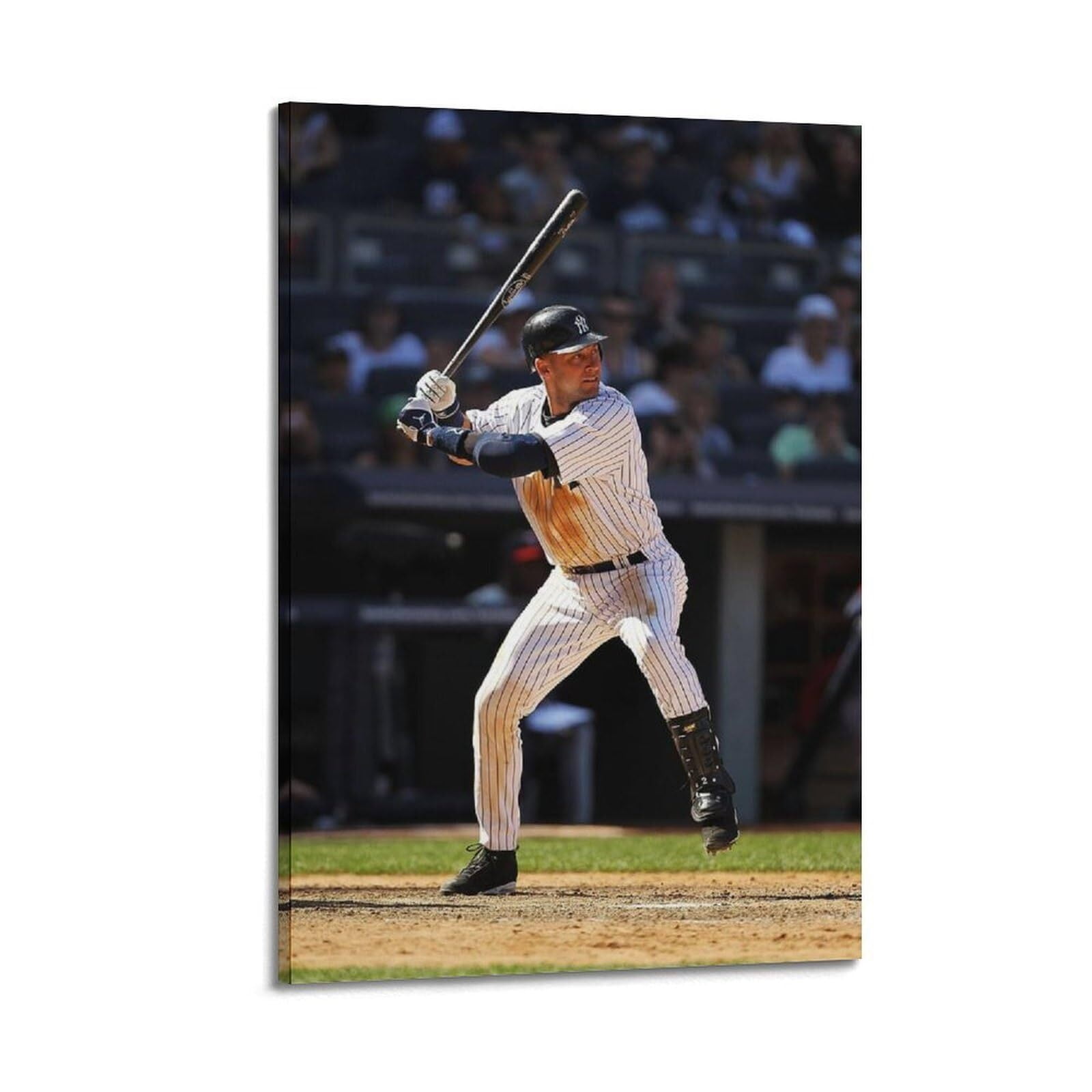Derek Jeter Baseball Canvas Poster Poster Album Cover Posters for ...