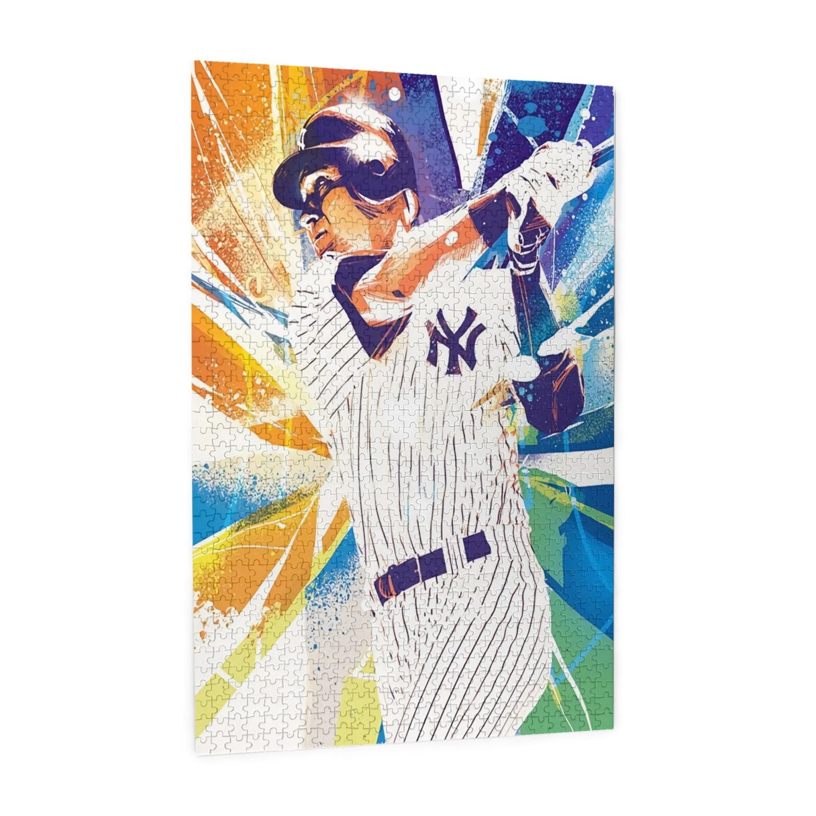 Derek Jeter Baseball Team Jigsaw Puzzle 10000 Pieces, Adult Beautiful ...