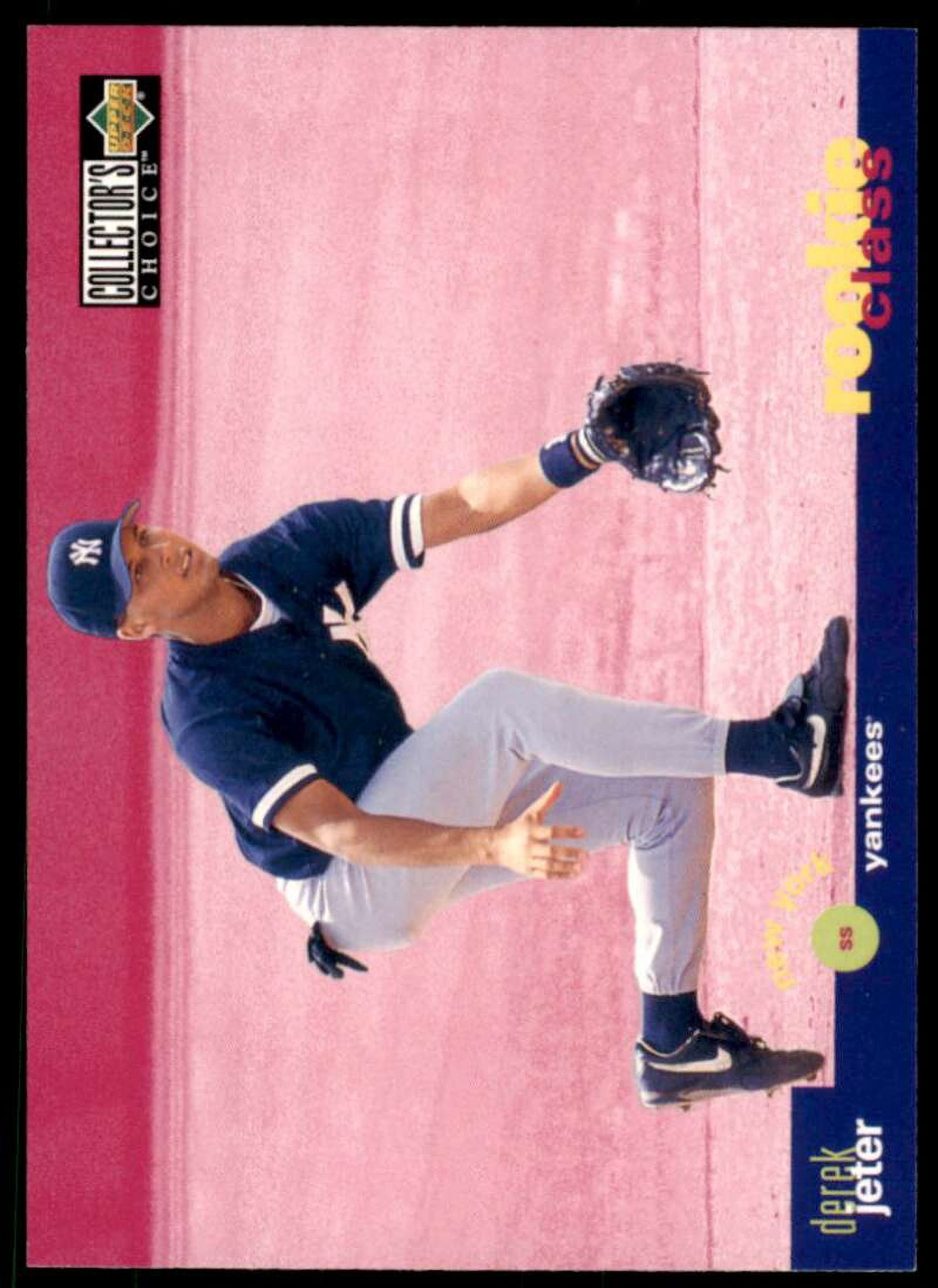 Derek Jeter Card 1995 Collector's Choice Rookie Class #15 - Walmart.com