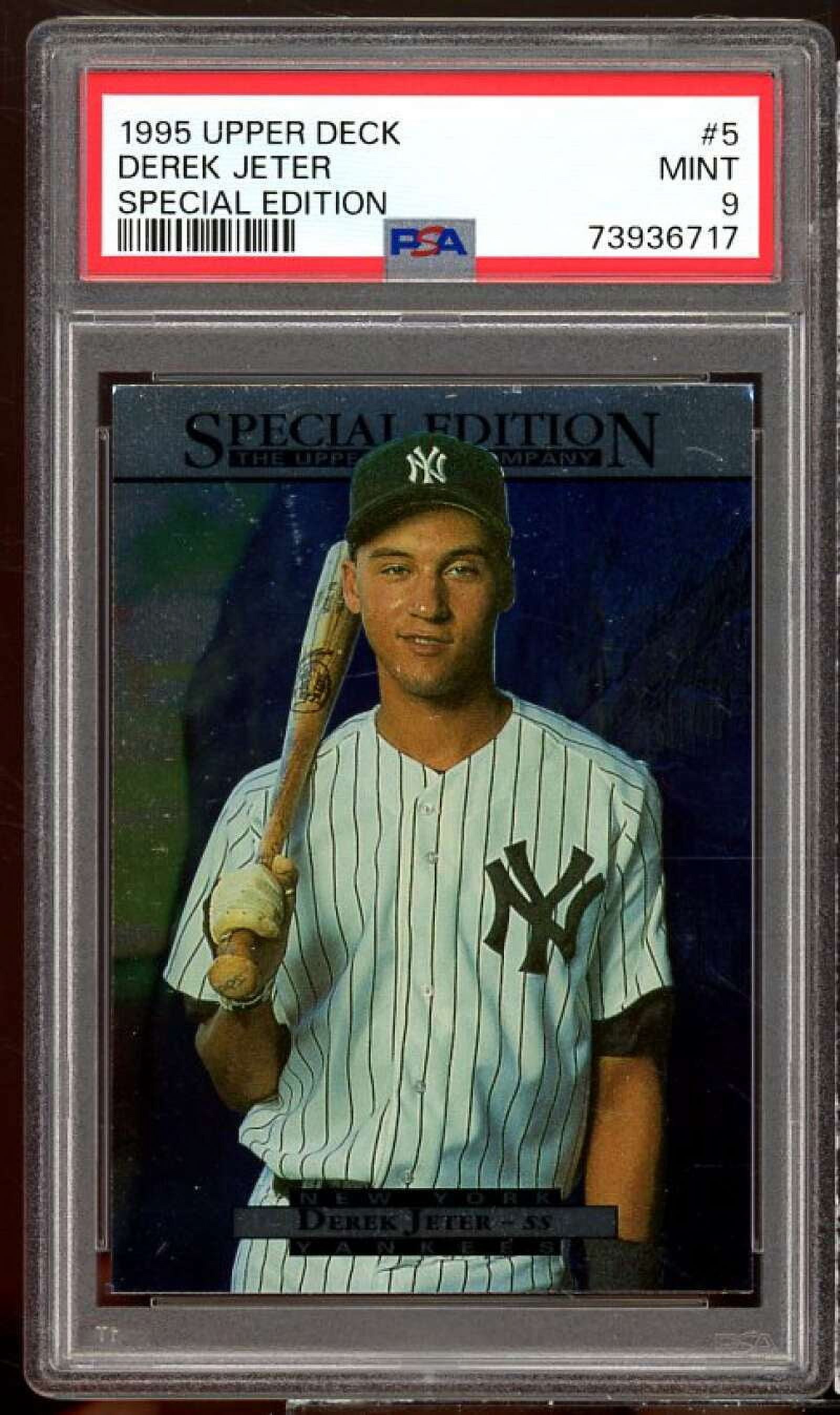 Derek Jeter Card 1995 Upper Deck Special Edition #5 PSA 9 - Walmart.com