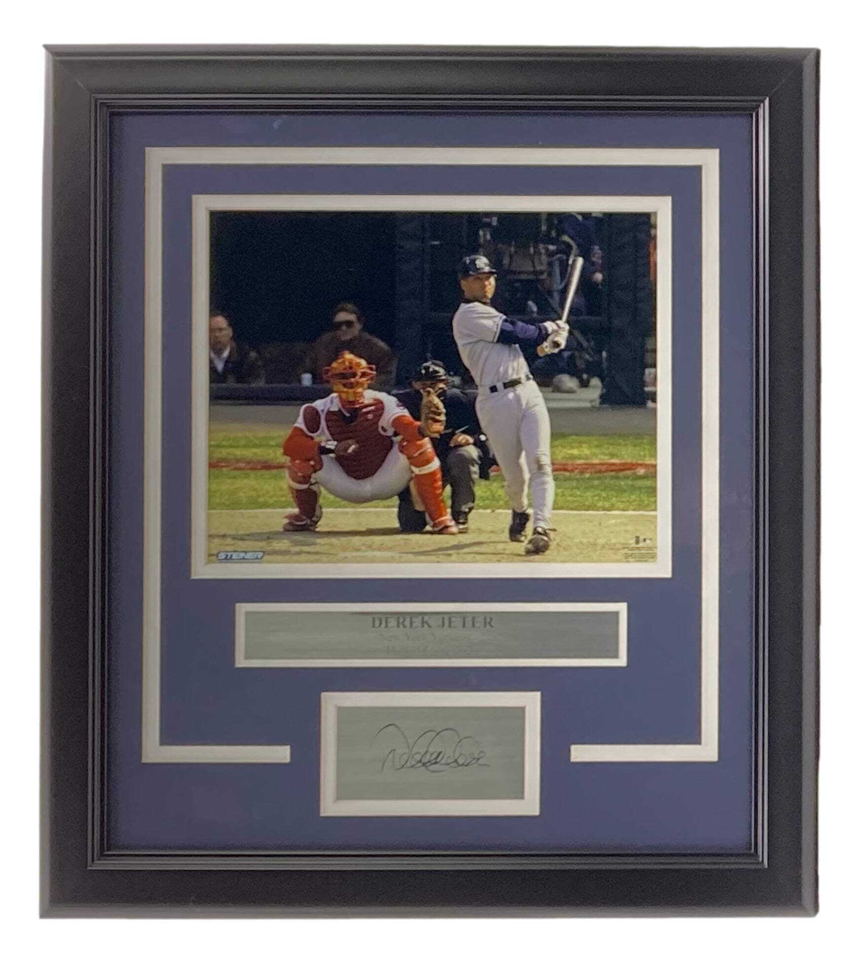 Derek Jeter Framed 8x10 Yankees vs Red Sox Photo w/ Laser Engraved ...