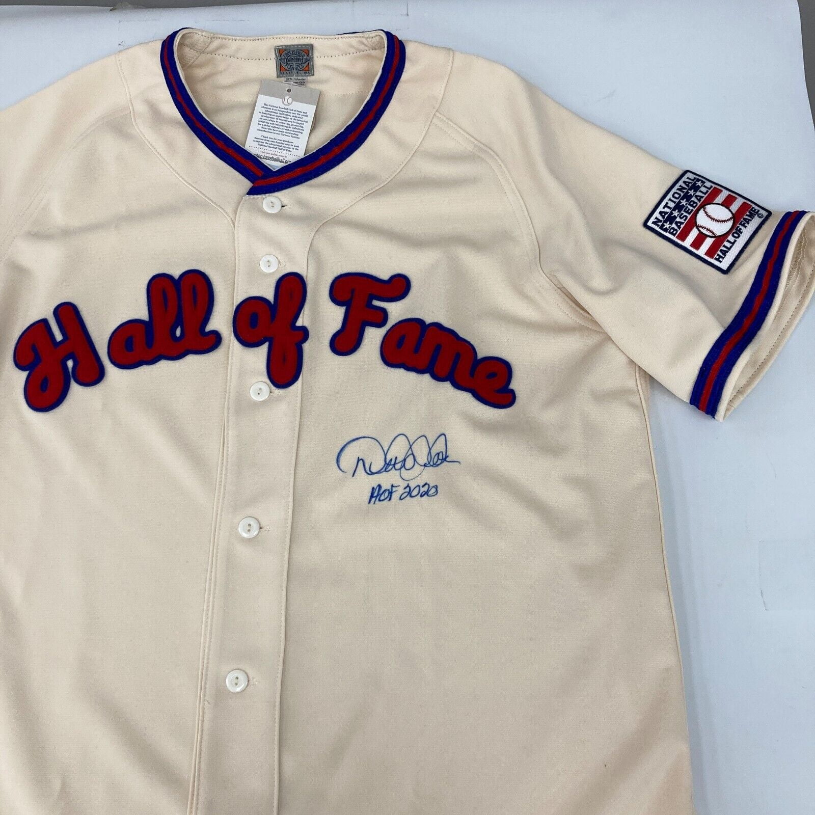 Derek Jeter "HOF 2020" Signed Hall Of Fame Induction Jersey MLB ...