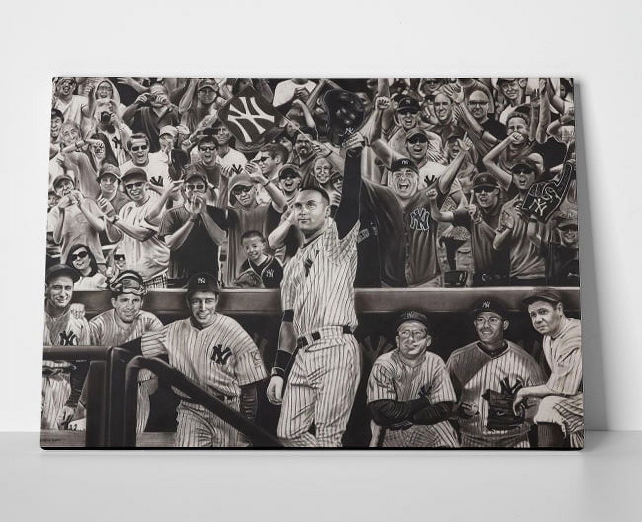 Derek Jeter Legends Poster or Wrapped Canvas - Walmart.com