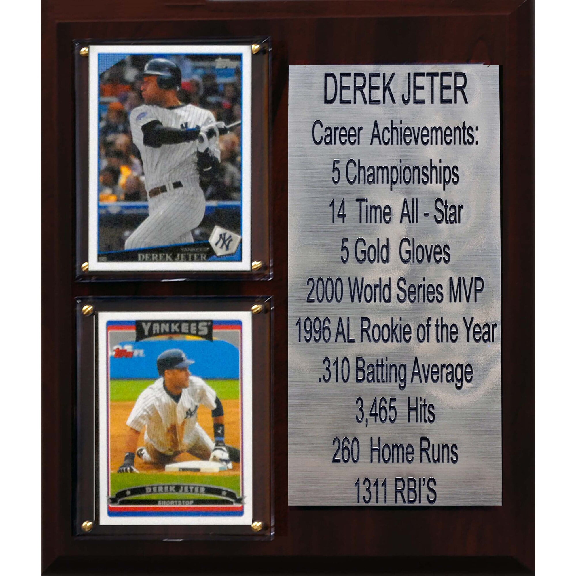 Derek Jeter Plaques