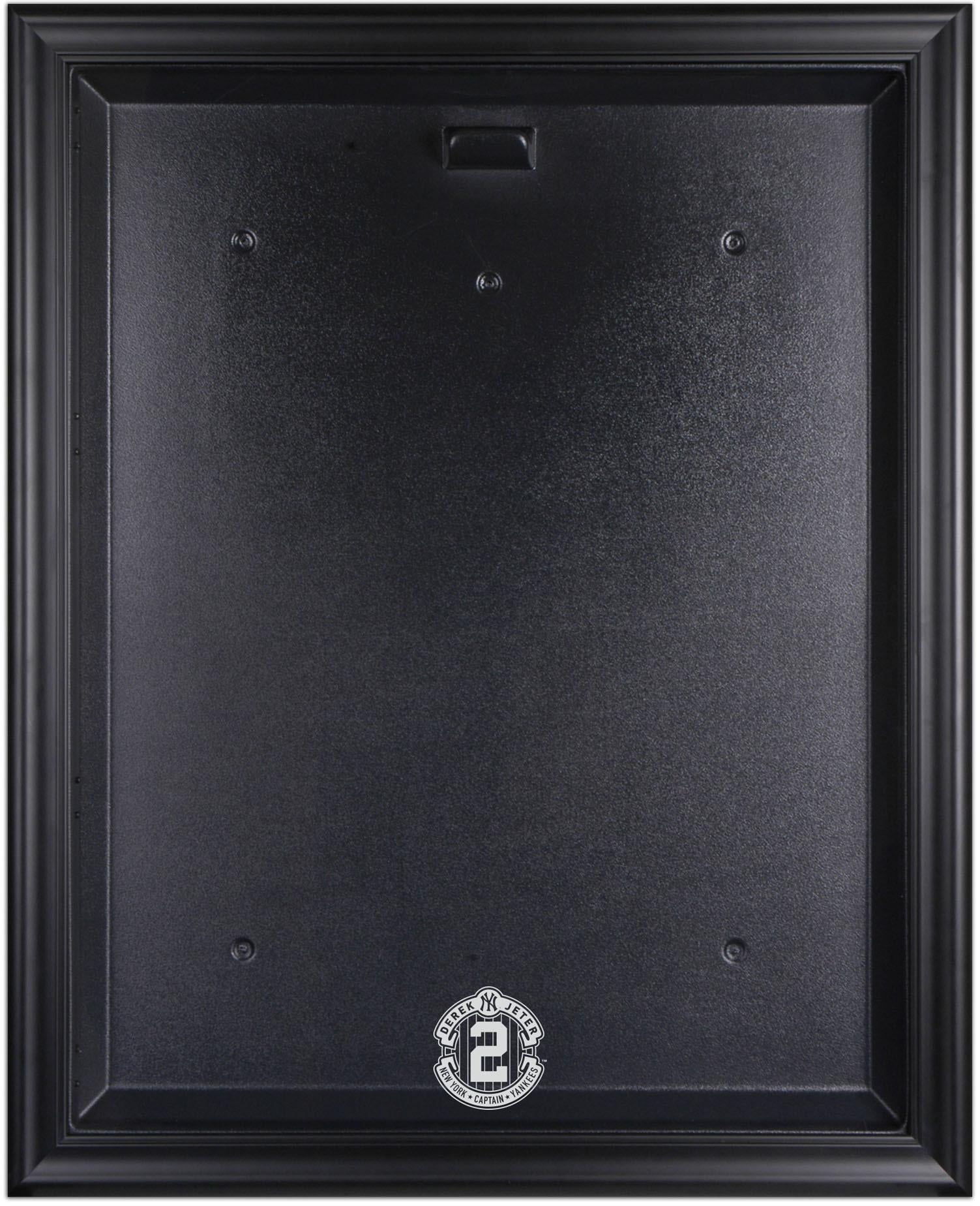 Derek Jeter New York Yankees Black Framed #2 Logo Jersey Display Case ...