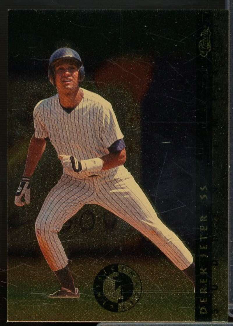 Derek Jeter Rookie Card 1993-94 Images Four Sport Sudden Impact #SI3 ...