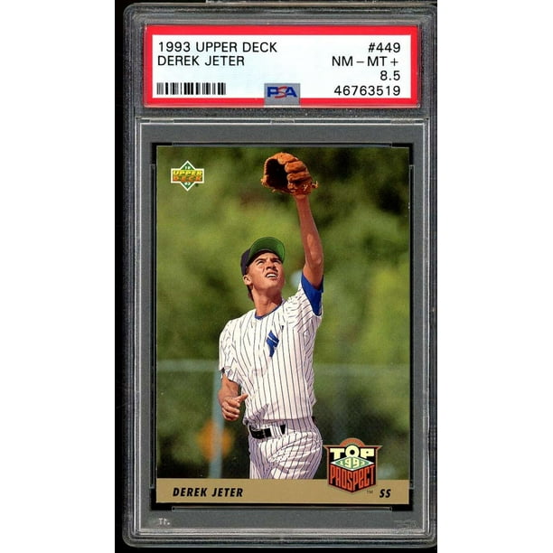 Derek Jeter Rookie Card 1993 Upper Deck #449 - Walmart Business Supplies
