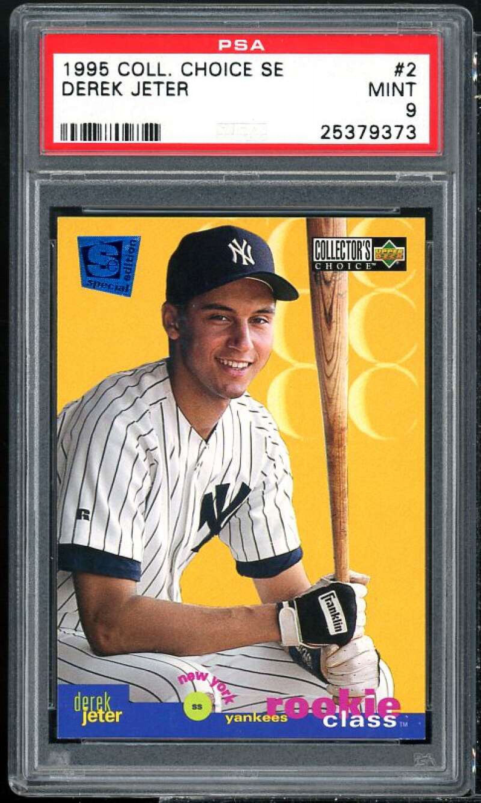 Derek Jeter Rookie Class Card 1995 Coll Choice SE #2 PSA 9 - Walmart.com