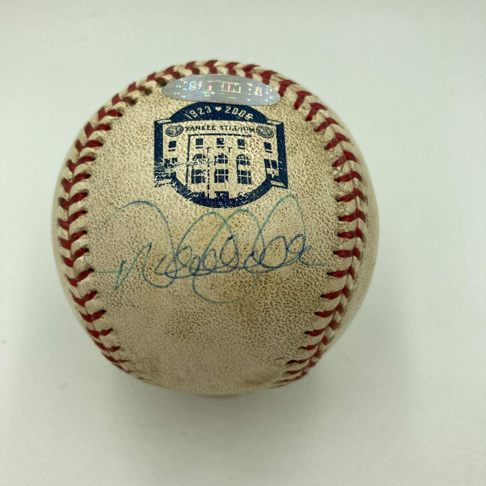 Derek Jeter Signed Game Used Major League Baseball Steiner MLB Auth ...
