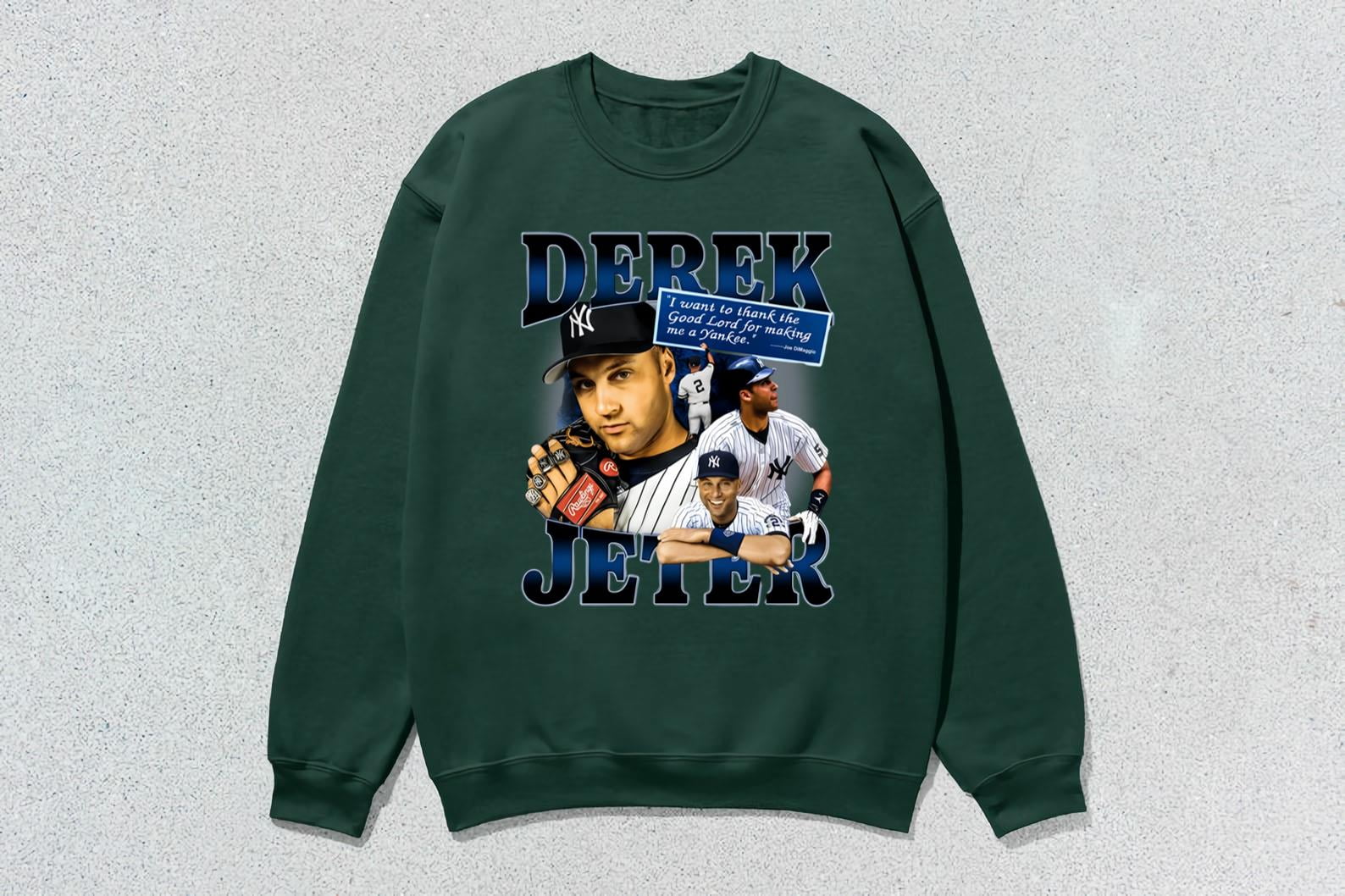Derek Jeter Vintage Throwback T-Shirt, NEW - INSTOCK! - Walmart.com