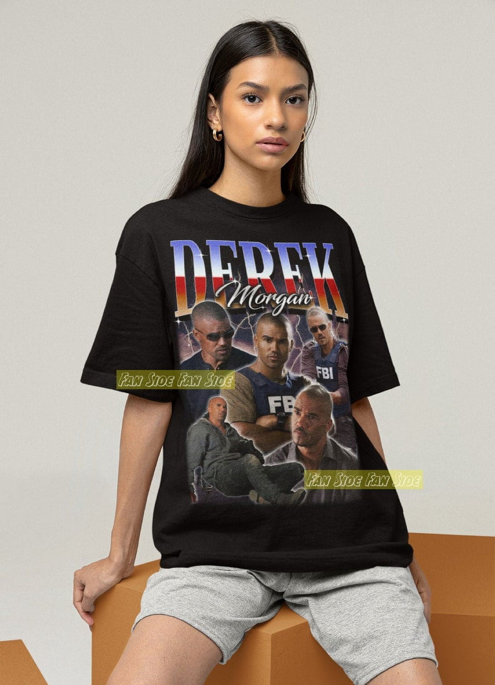 Derek Morgan Shirt,shemar moore t-shirt,shemar moore tshirt,shemar ...