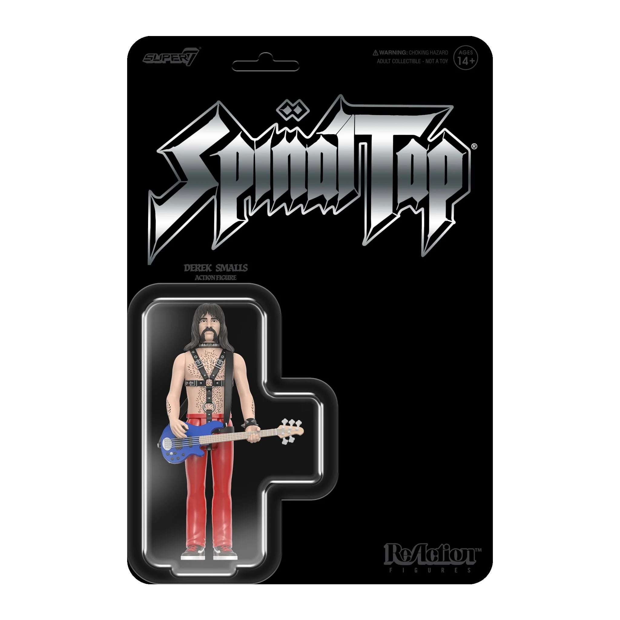 Derek Smalls Spinal Tap Super7 Reaction Action Figure - Walmart.com