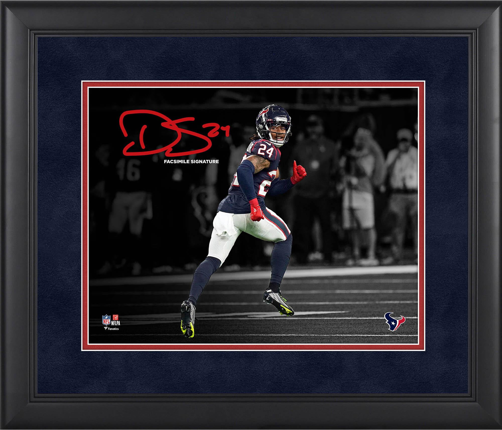 Derek Stingley Jr Houston Texans Framed 11" x 14" Spotlight Photograph ...