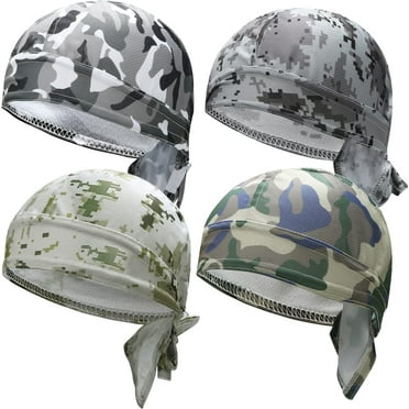Capsmith Danbana USA Stars and Stripes Do Rag Biker Skull Cap (Men ...