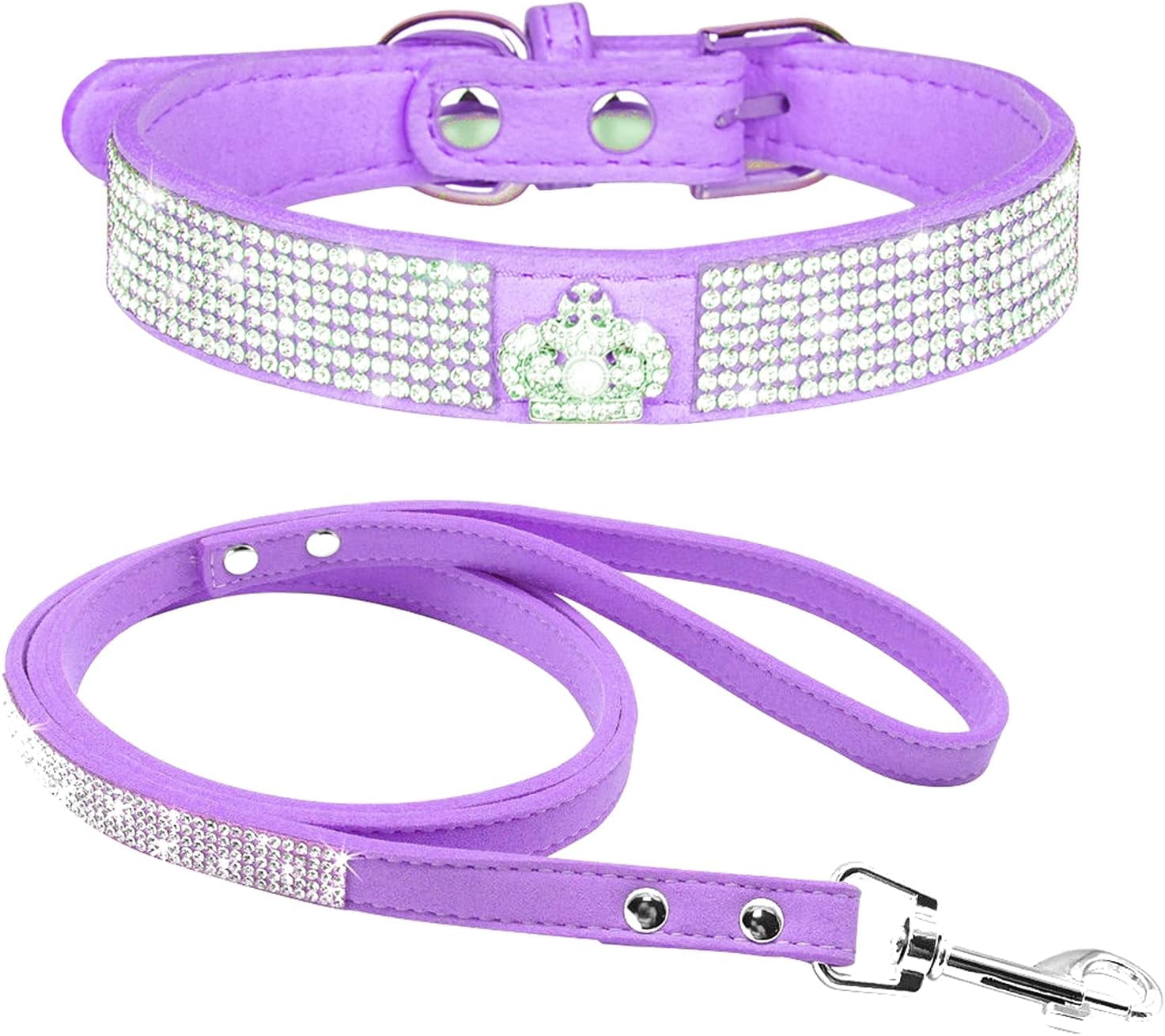 Derest Pet Dog Cat Cute Dazzling Sparkling Elegant Fancy Collar, Soft ...