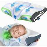 Derila, Cervical Memory Foam Pillow for Neck Pain Relief, Standard Size ...