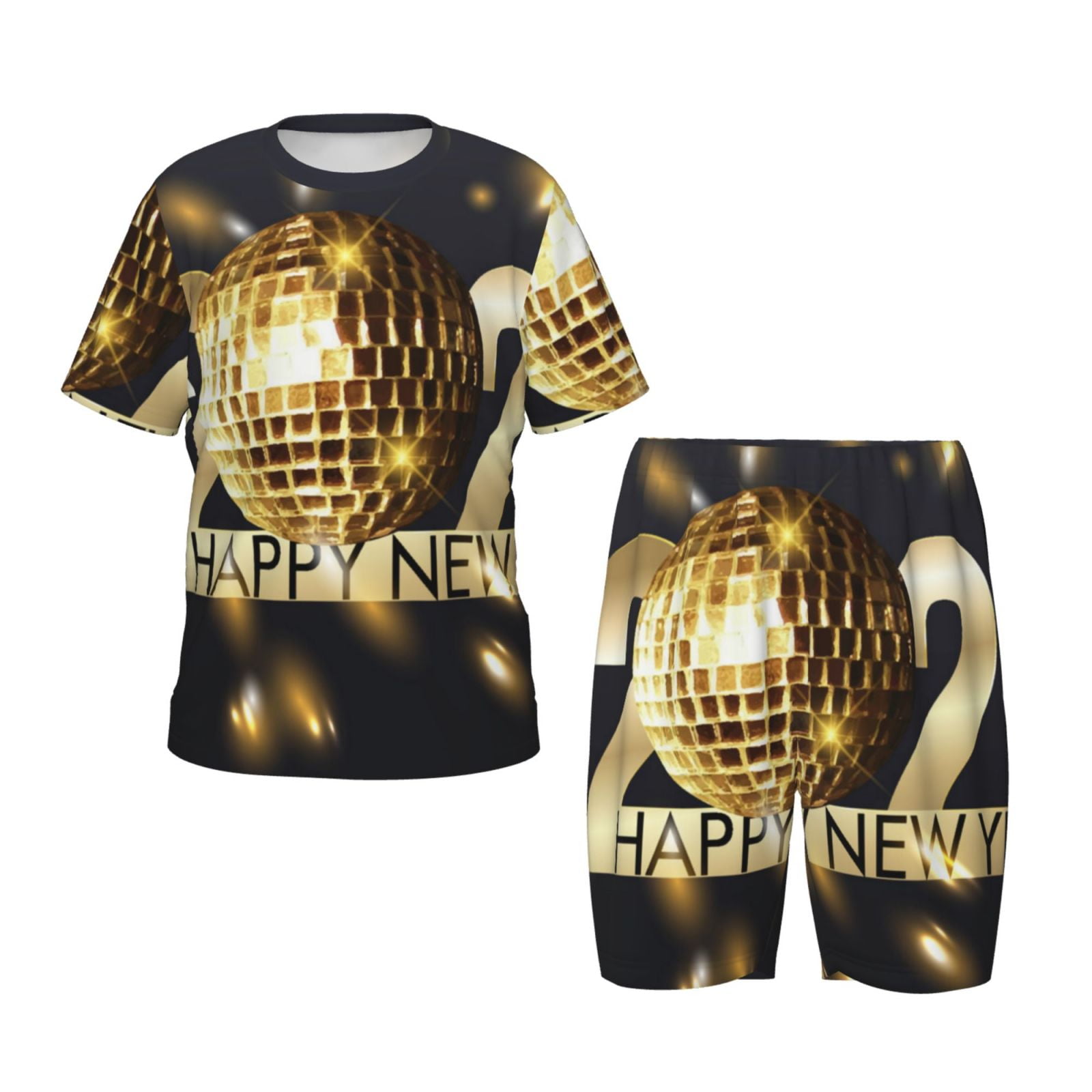 Derioi 2025 New Year 3 for Short-Sleeved Summer Pajama Set for Girls ...