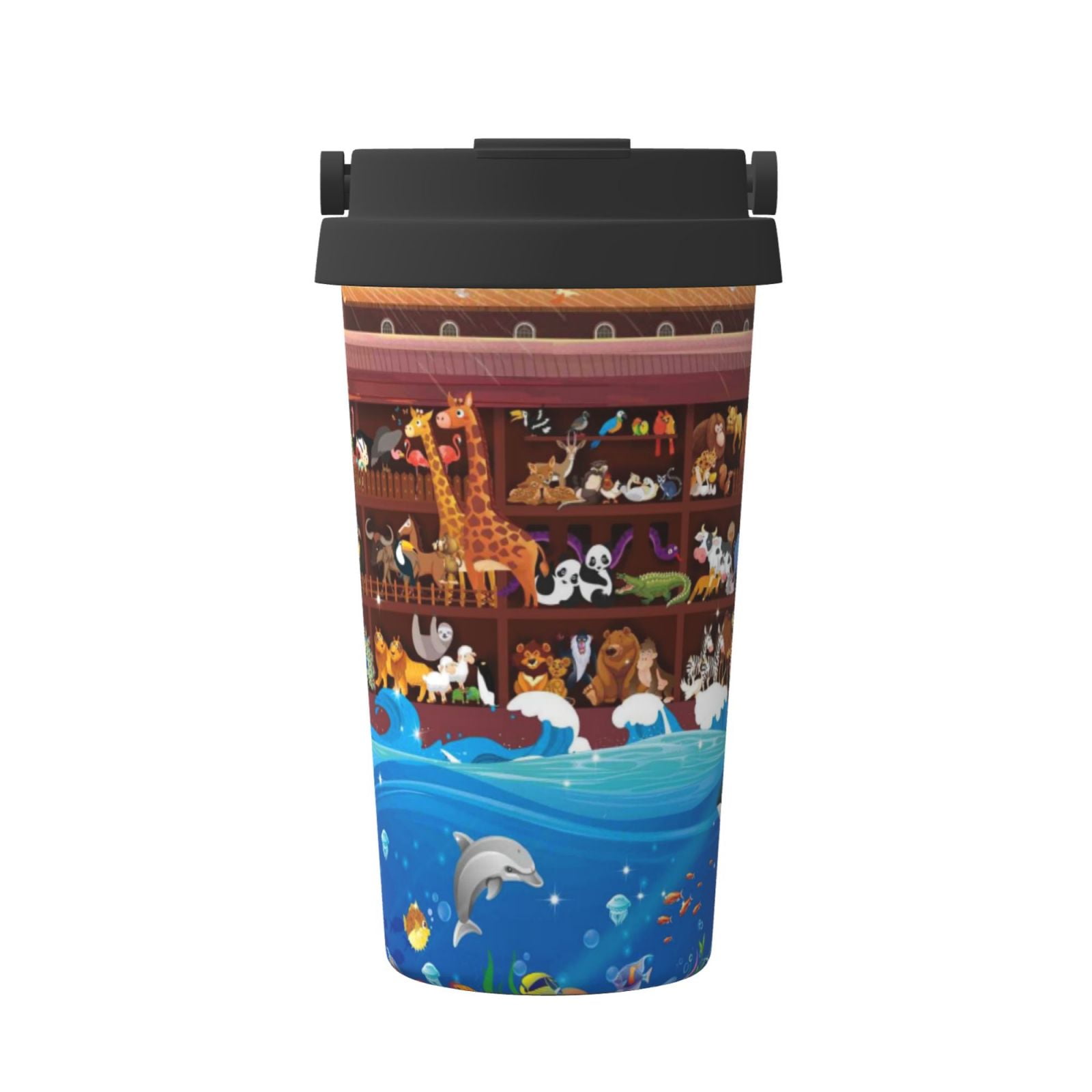 Derioi Animals On Noah's Ark2 for Stainless Steel Reusable Thermal Cup ...