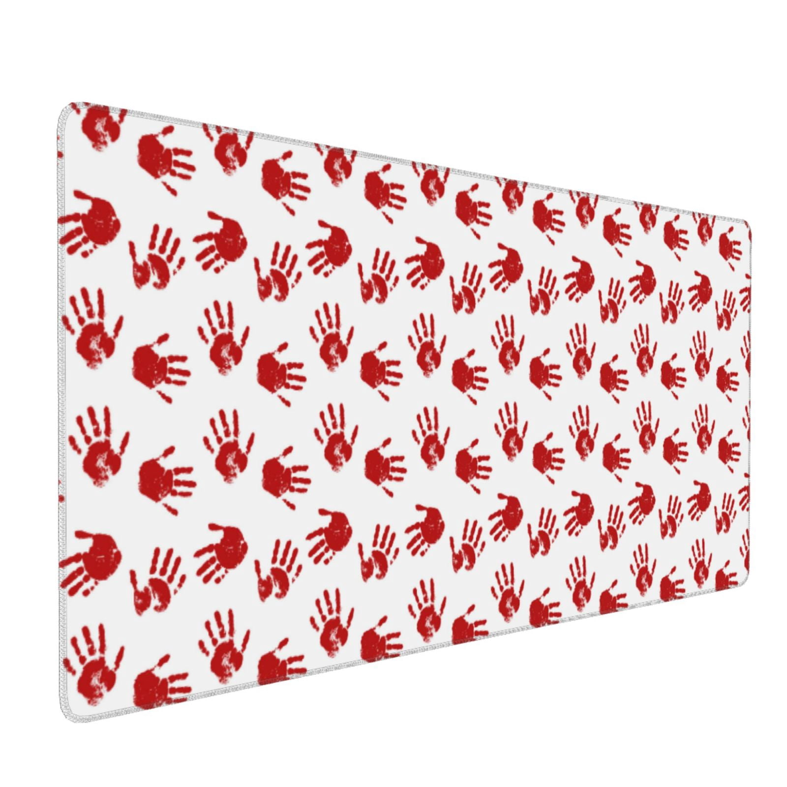 Derioi Bloody Hand for Large Non-Slip Gaming Mouse Pad 16"x35.5" for ...