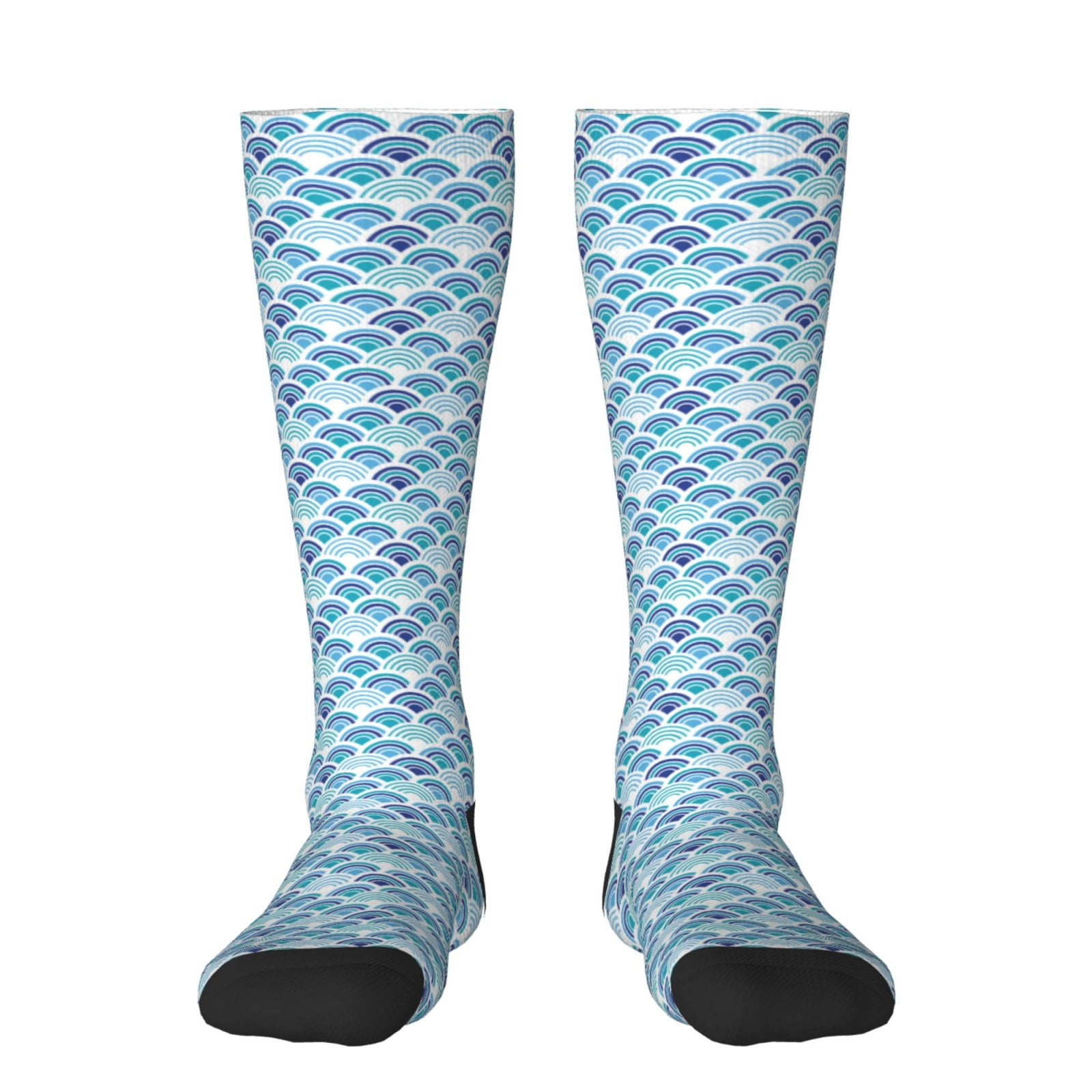Derioi Blue Fish Scale Texture for Stocking Stuffers for Adults for ...