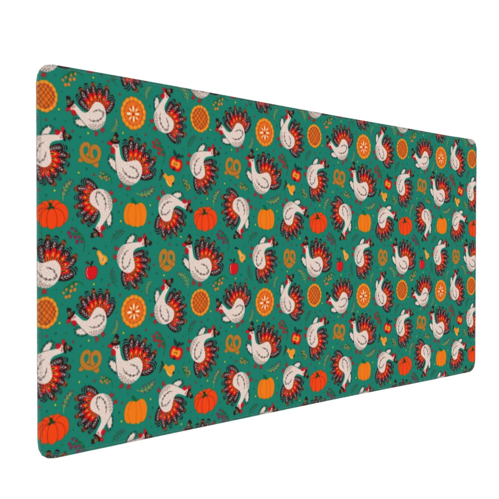 Derioi Cartoon Turkey for Large Non-Slip Gaming Mouse Pad 16"x35.5" for ...