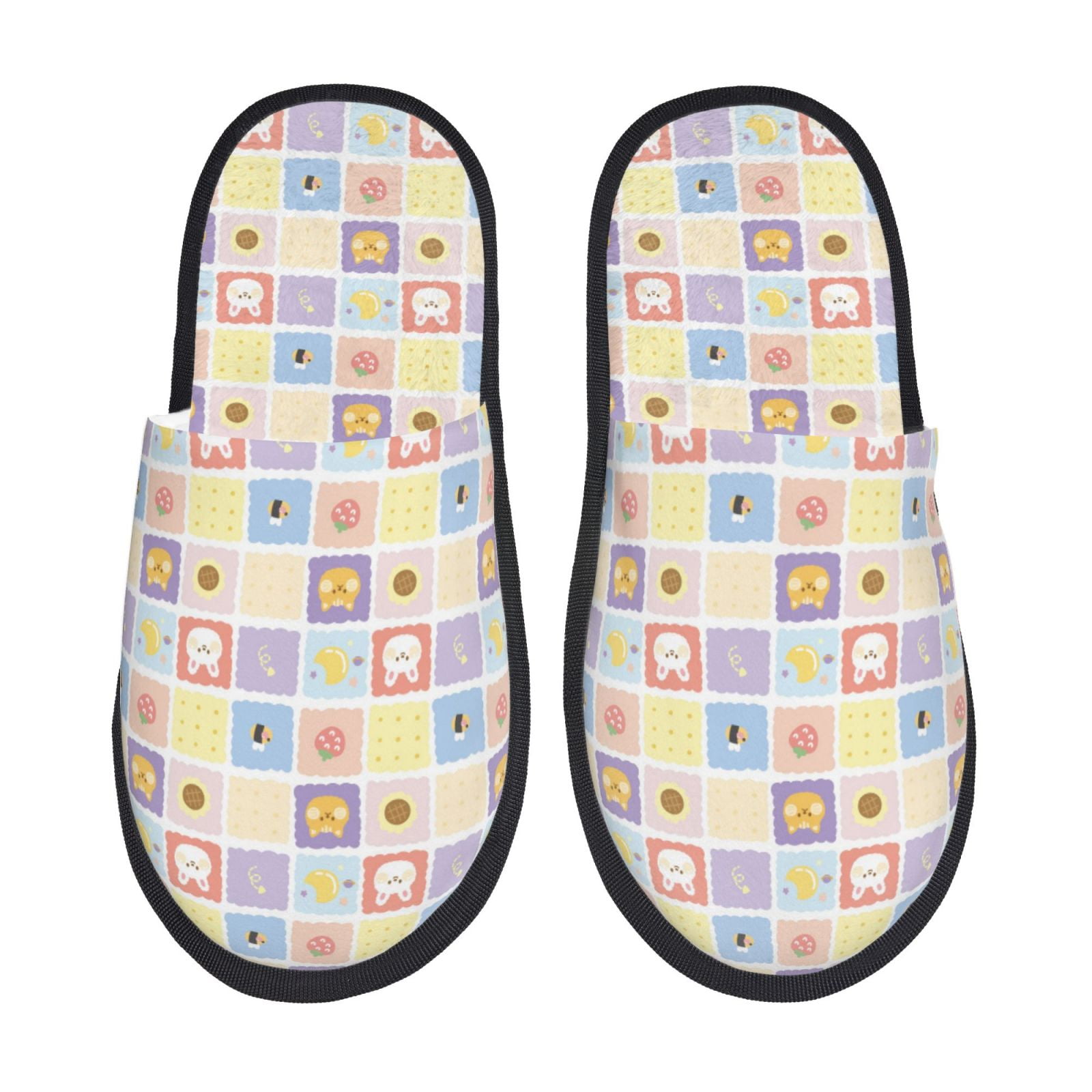 Derioi Cat And Rabbit for Slippers Indoor Outdoor Anti-Skid Warm Cozy ...