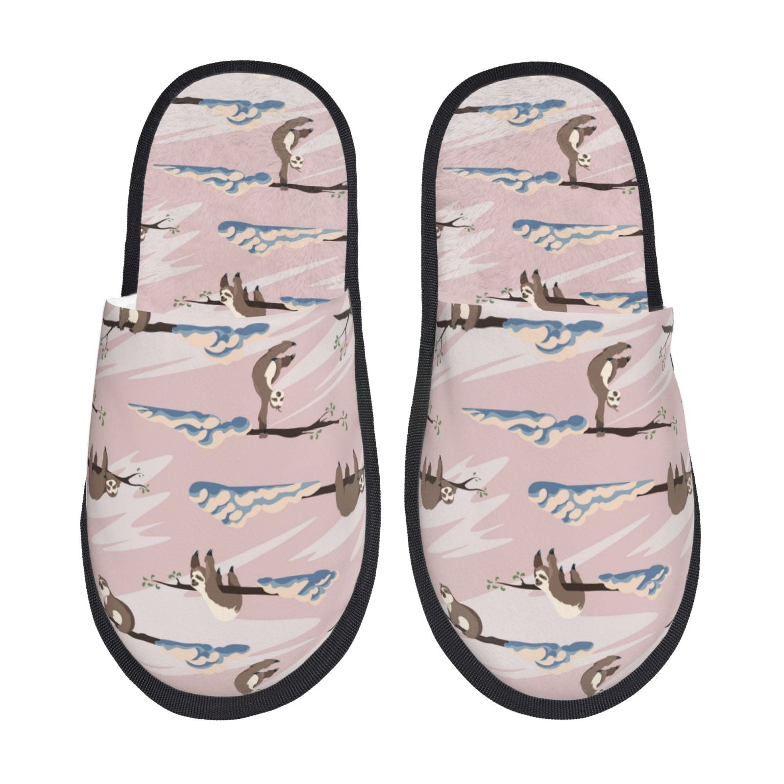 Derioi Cloud Sloth for Slippers Indoor Outdoor Anti-Skid Warm Cozy ...