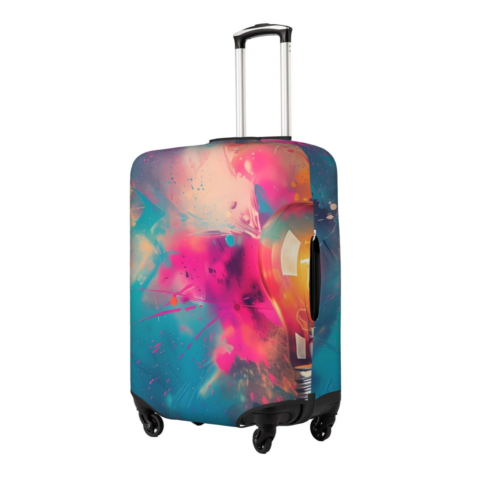 Derioi Colorful Lightbulb Abstract for Suitcase Cover Protector Fit 18 ...