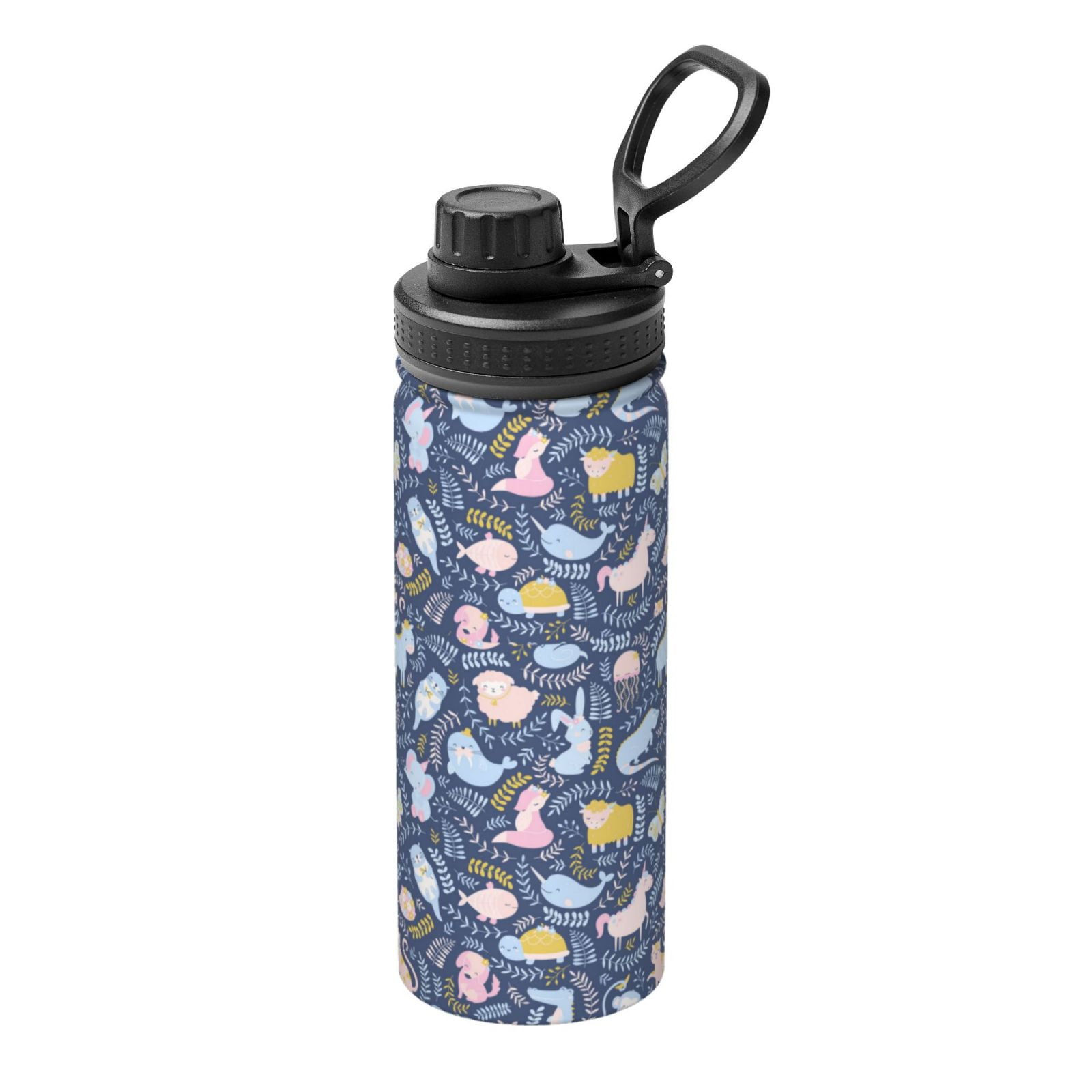 Derioi Cute Baby Animals for 18oz Sports Insulated Kettle for Men Women ...