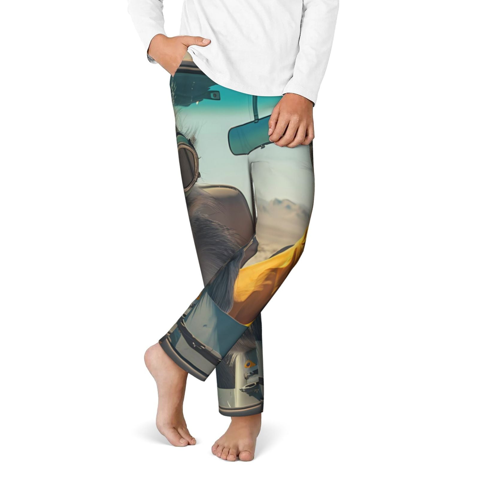 Derioi Desert Monkeys Drive for Pajama Pants Men Elastic Waistband ...