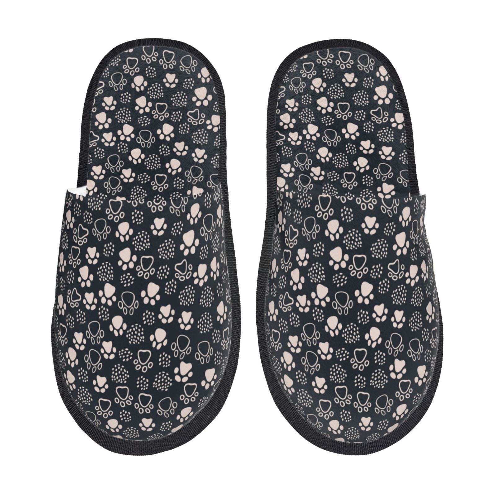 Derioi Dog Paw for Slippers Indoor Outdoor Anti-Skid Warm Cozy Slide ...