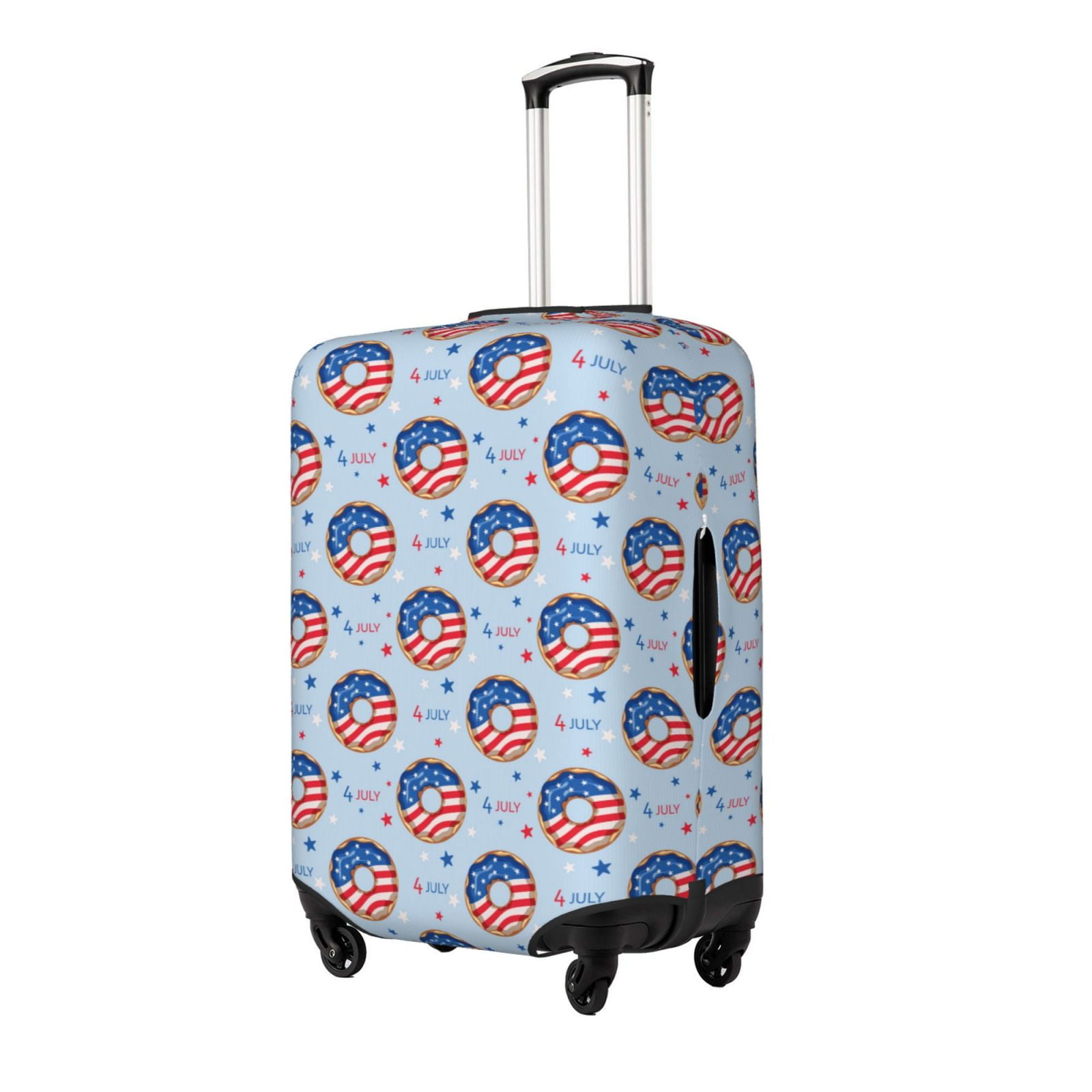 Derioi Donut with the USA Fag for Suitcase Cover Protector Fit 18-32 ...